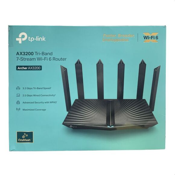 TP-Link | Networking | Tplink 7 Stream Wifi 6 Router Dual Band Gigabit ...